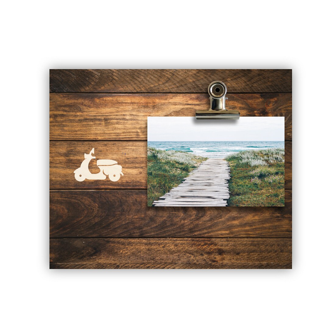 Scooter, Clip Frame, Photo Frame, Picture Frames, ID 1568748 - Etsy