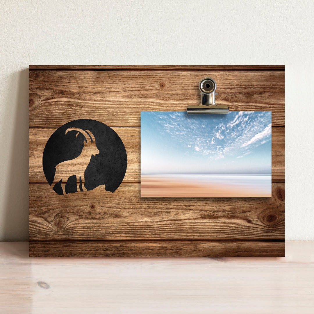 Mountain Goat, Ram, Goat, Clip Frame, Photo Frame, Picture Frames Gift ...