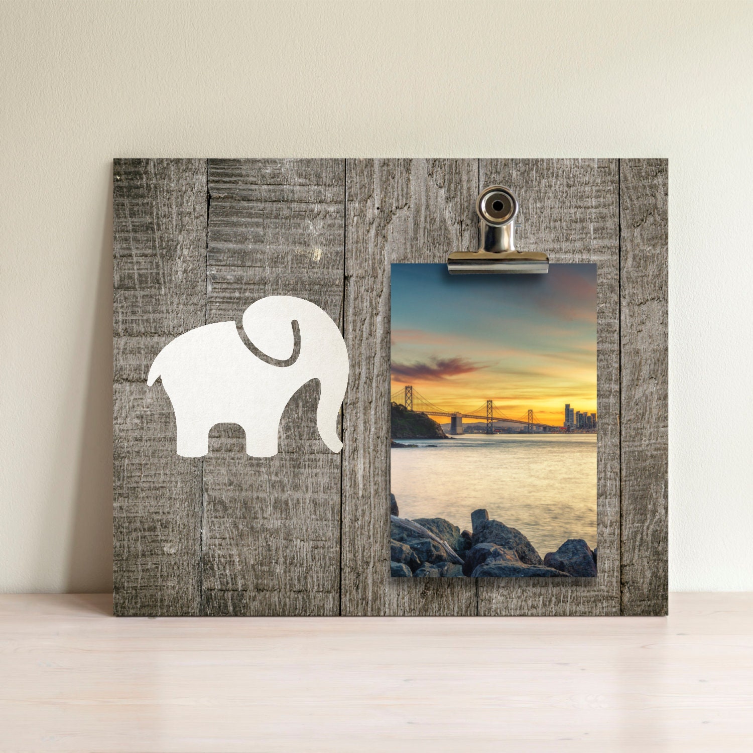 Frame Elephant Clip Frame Photo Frame Picture Frames Gift | Etsy