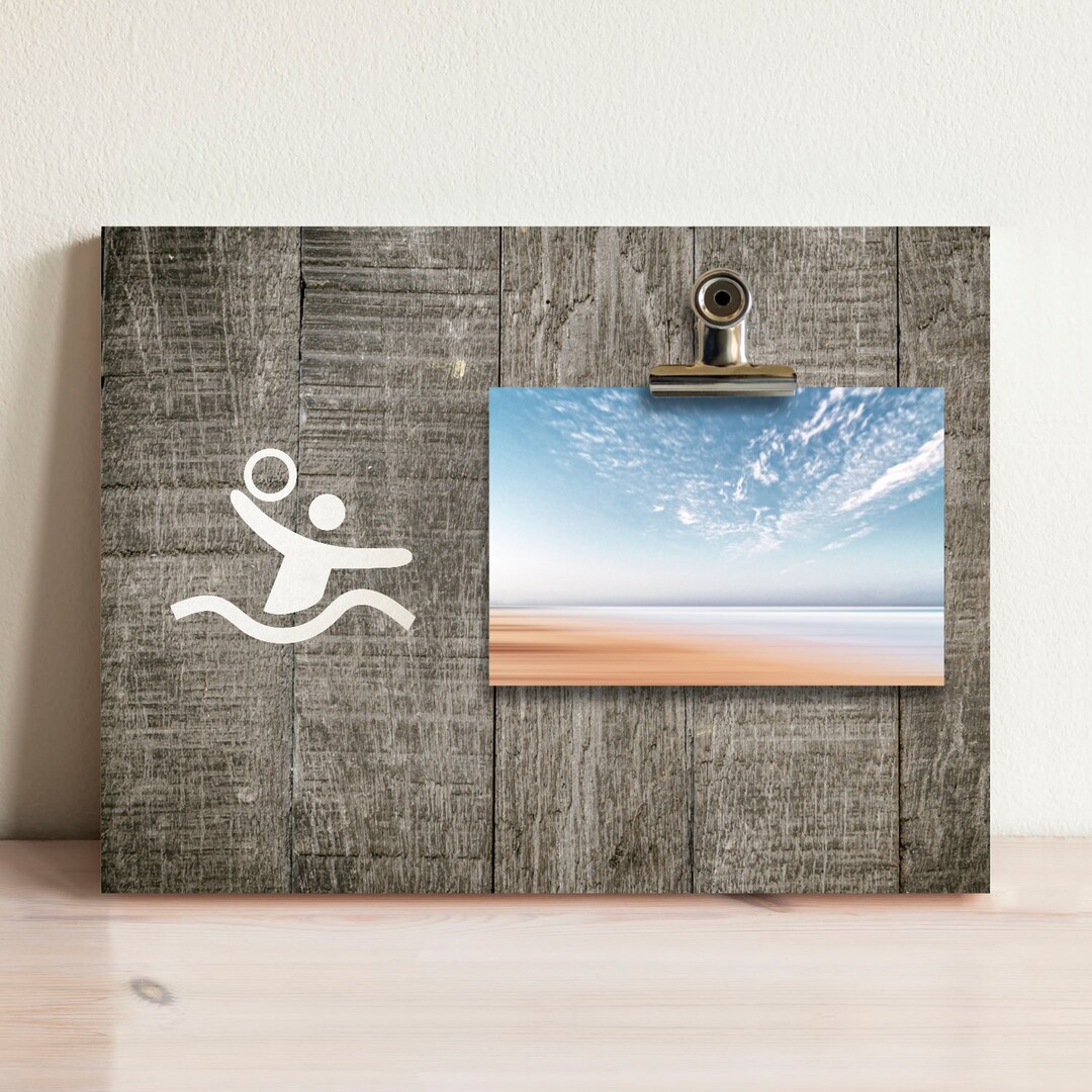 Water Polo Clip Frame - Etsy