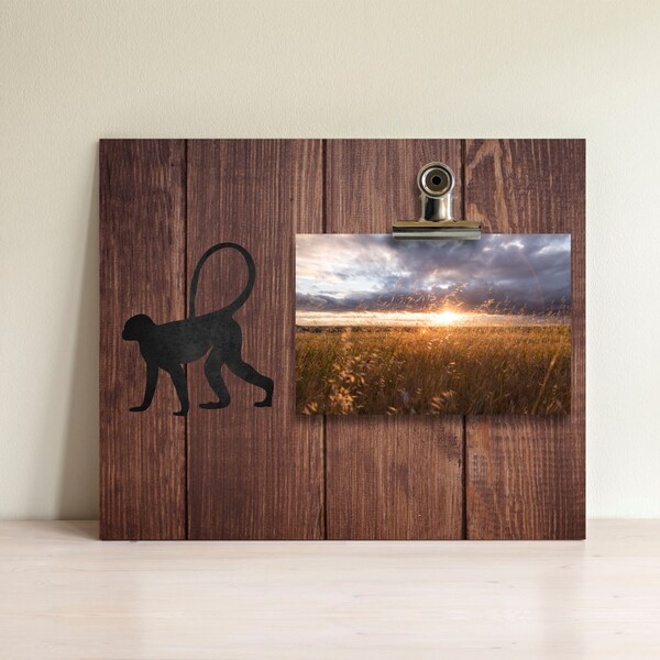 Monkey Picture Frame - Etsy