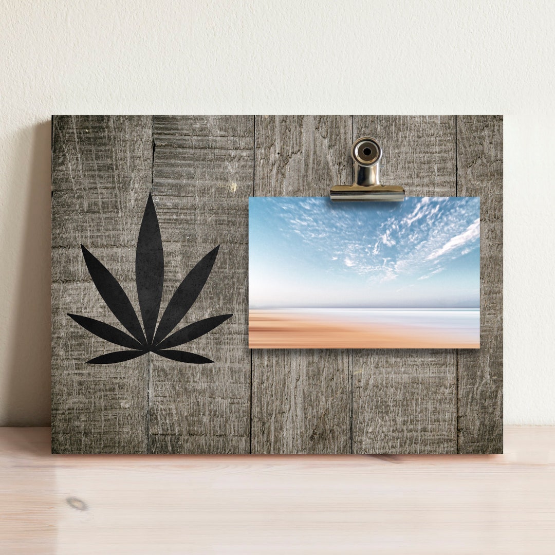 Frame Marijuana Pot Leaf , Clip Frame, Photo Frame, Picture Frames Gift ...