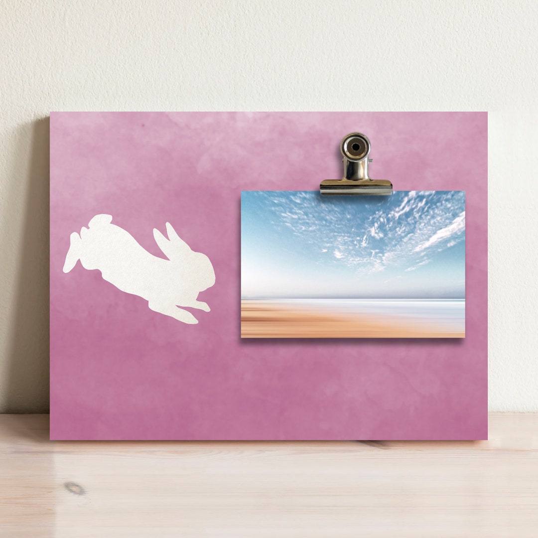 Frame Rabbit Bunny Clip Frame Photo Frame Picture Frames - Etsy