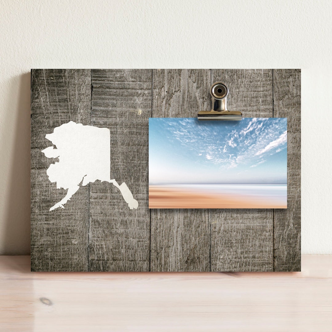 Alaska State, Clip Frame, Photo Frame, Picture Frames Gift, Item ...