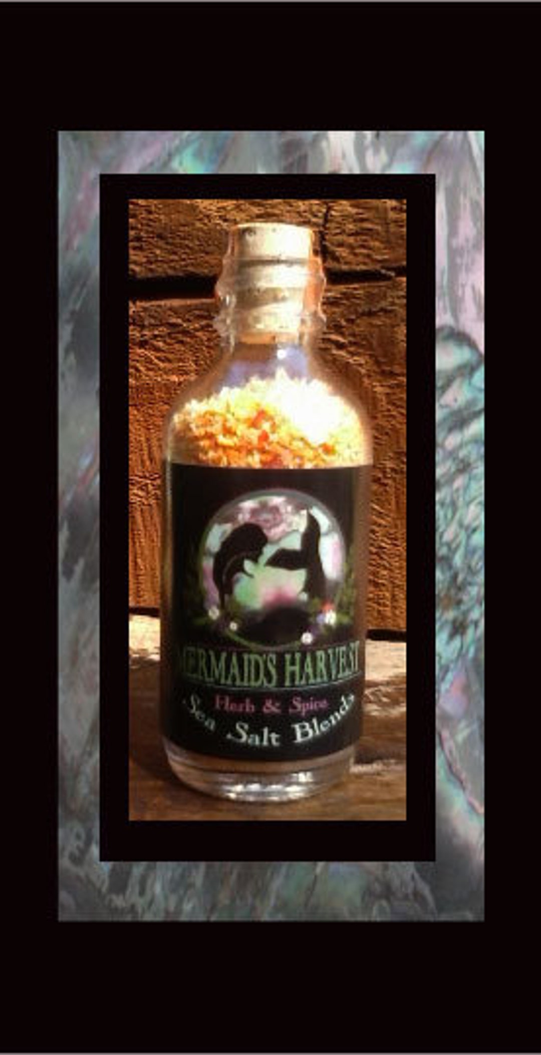 SUNFIRE ORANGE Mermaid's Harvest Herb & Spice Sea Salt - Etsy