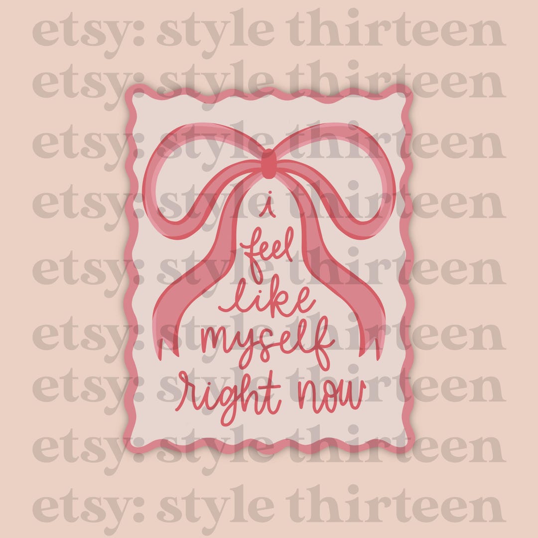 Right Now Bow Sticker | Gracie Abrams, Tsou, the Secret of Us, Good ...