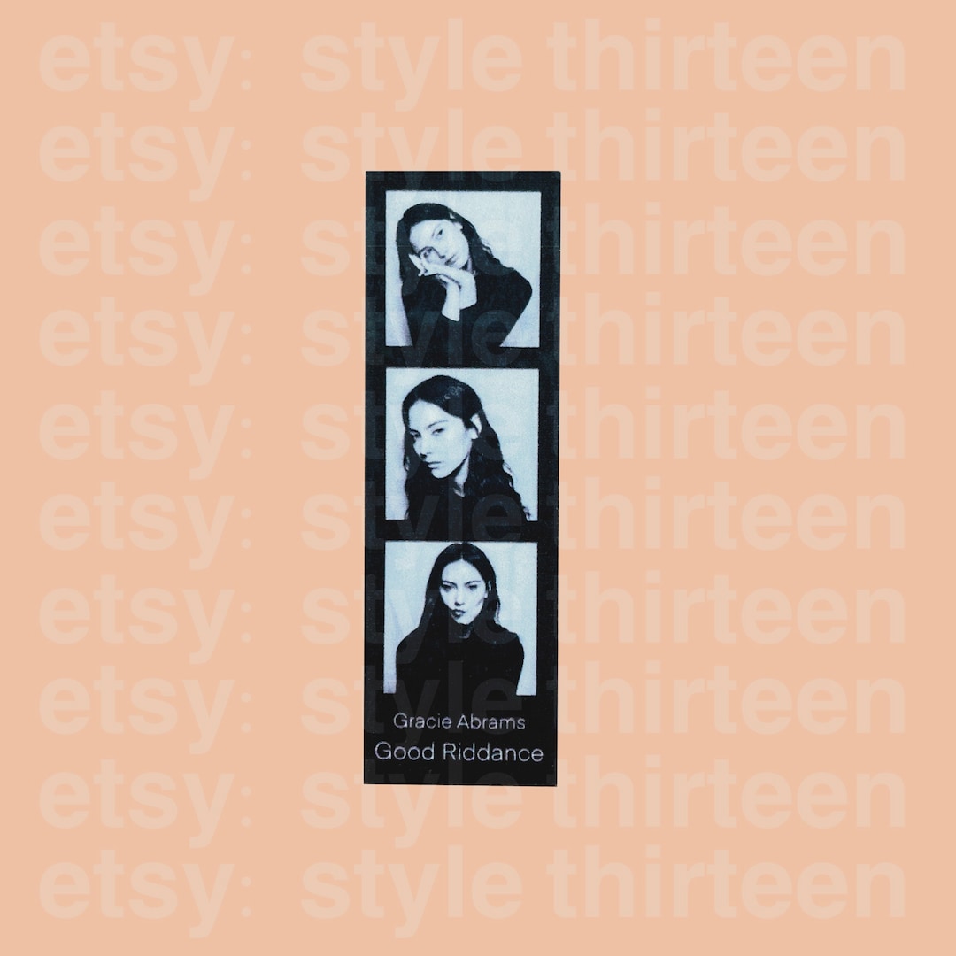 Gracie Abrams Photobooth MINI STICKER - Etsy