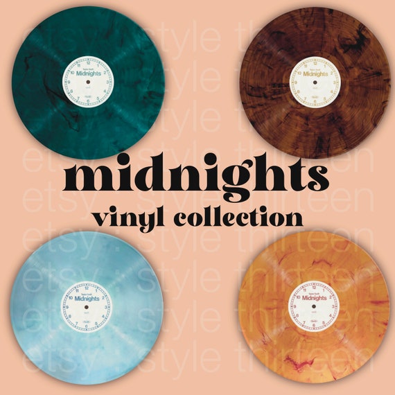 Taylor Swift Midnights Inspired Vinyl Sticker Collection - Etsy