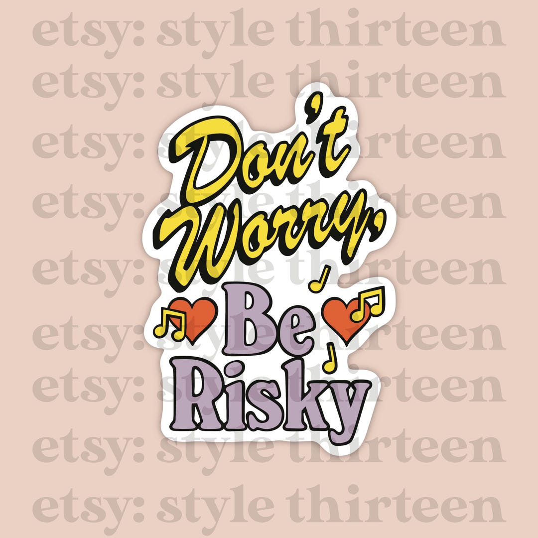 Be Risky Sticker | Gracie Abrams, Tsou, the Secret of Us, Risk - Etsy