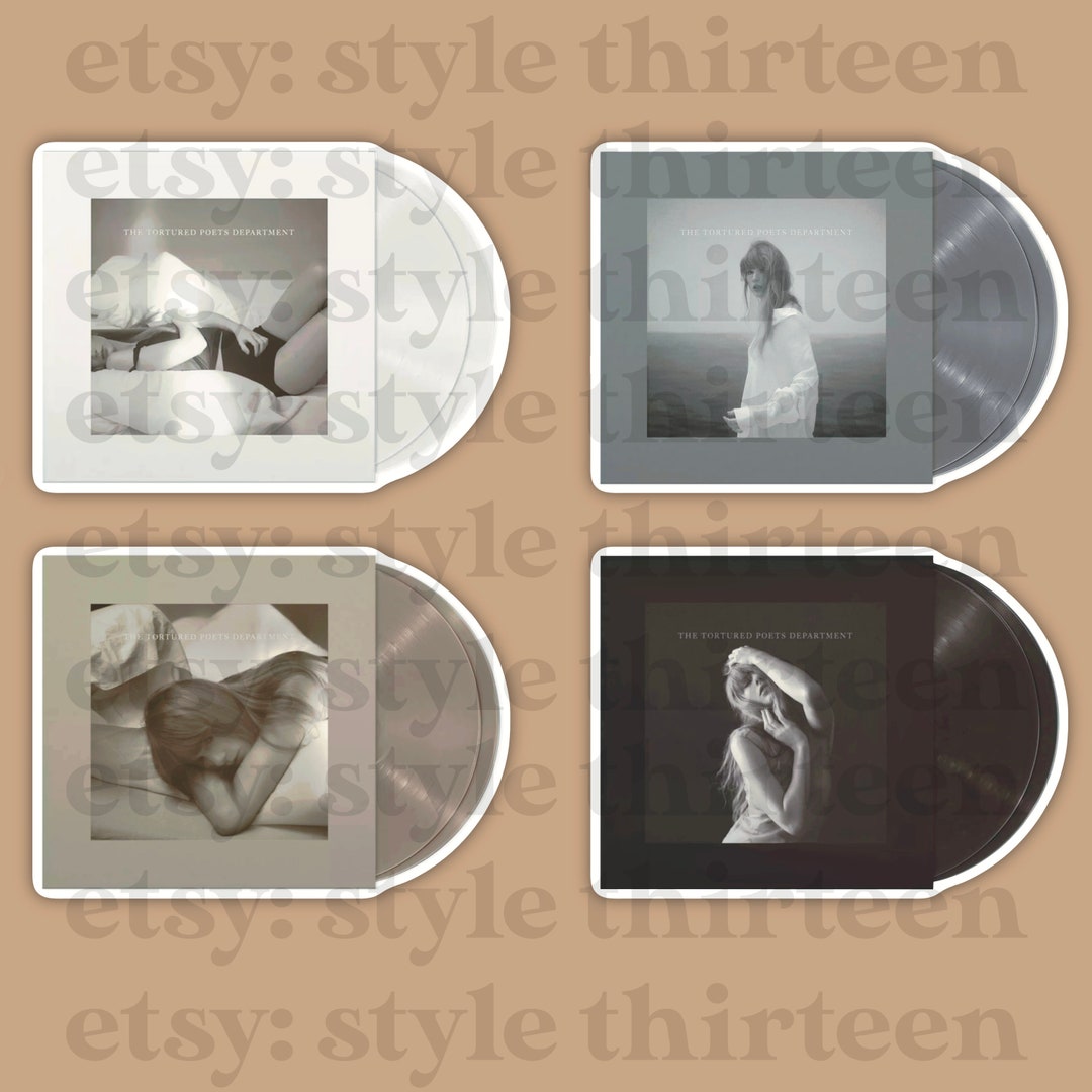 Ttpd Albums Variants Vinyl Stickers Ttpd, the Tortured Poets Department, the Anthology, Taylor ...