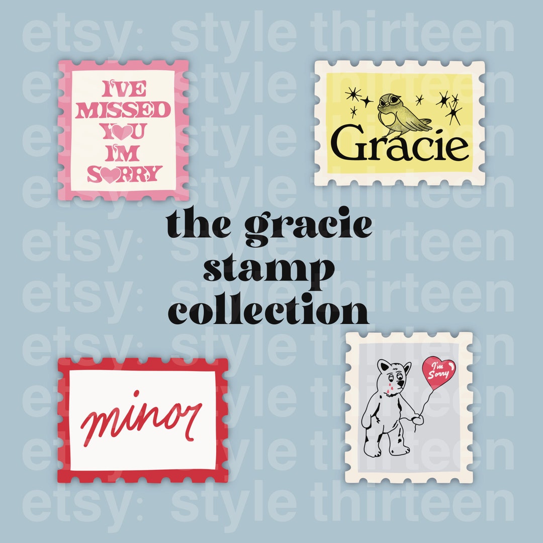 The Gracie Stamp Collection - Etsy