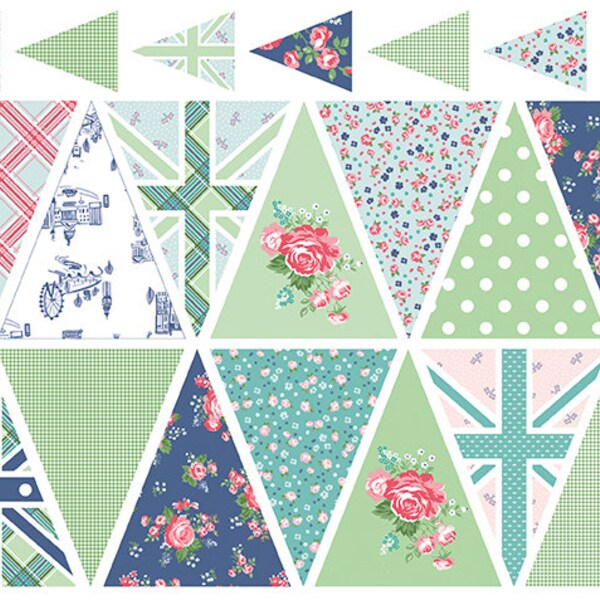 Pennant Banner Blue - Etsy