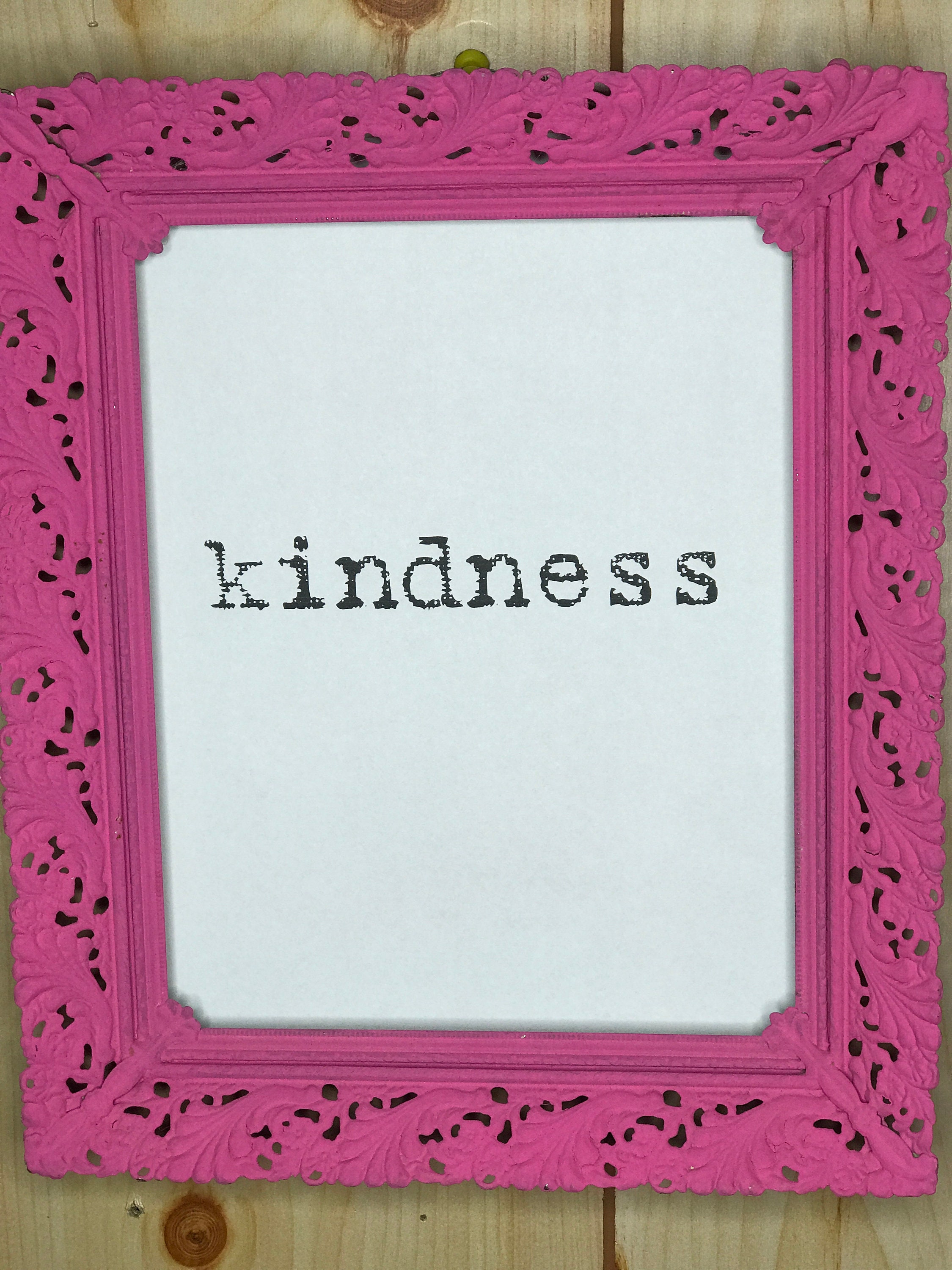 A Set of 5 Inspiring Words Decor | Etsy