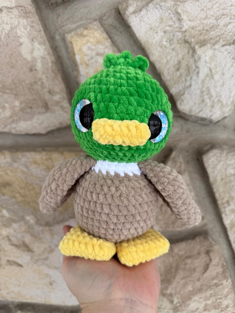 Luci the Duck Amigurumi Crochet Pattern (PDF) - Etsy