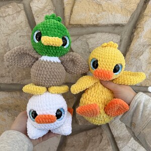 Luci the Duck Amigurumi Crochet Pattern (PDF) - Etsy