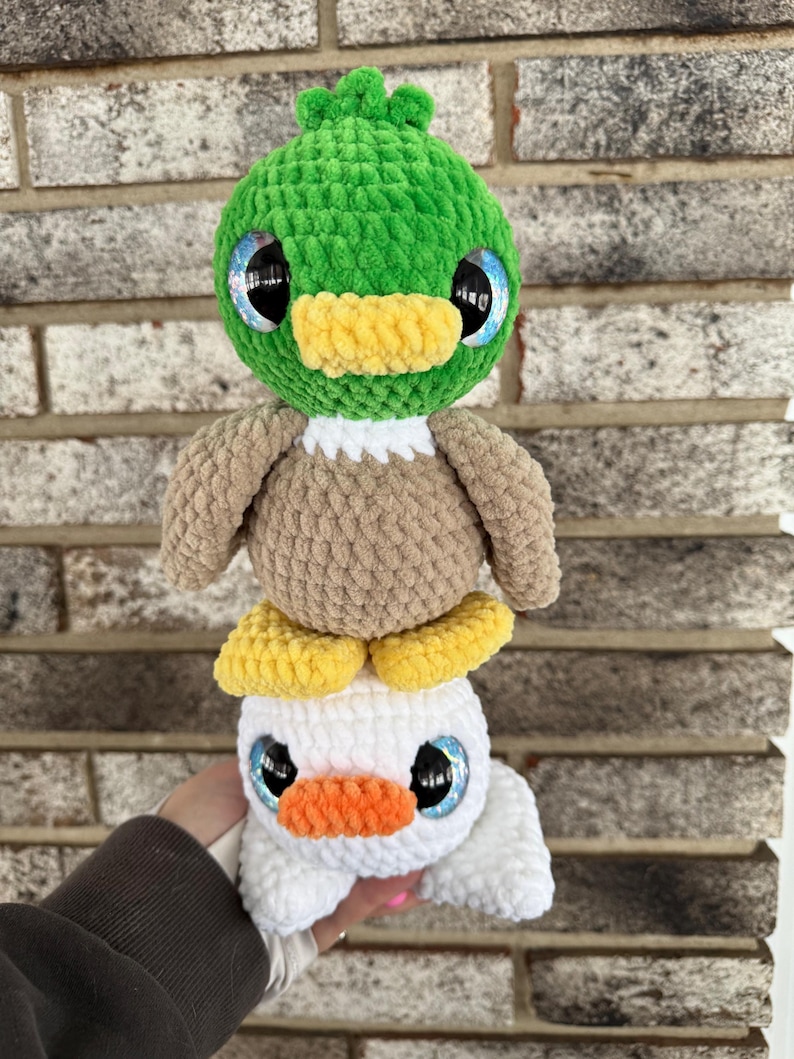 Luci the Duck Amigurumi Crochet Pattern (PDF) - Etsy