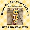 Bee Pocket Pal Crochet Pattern - Etsy Canada