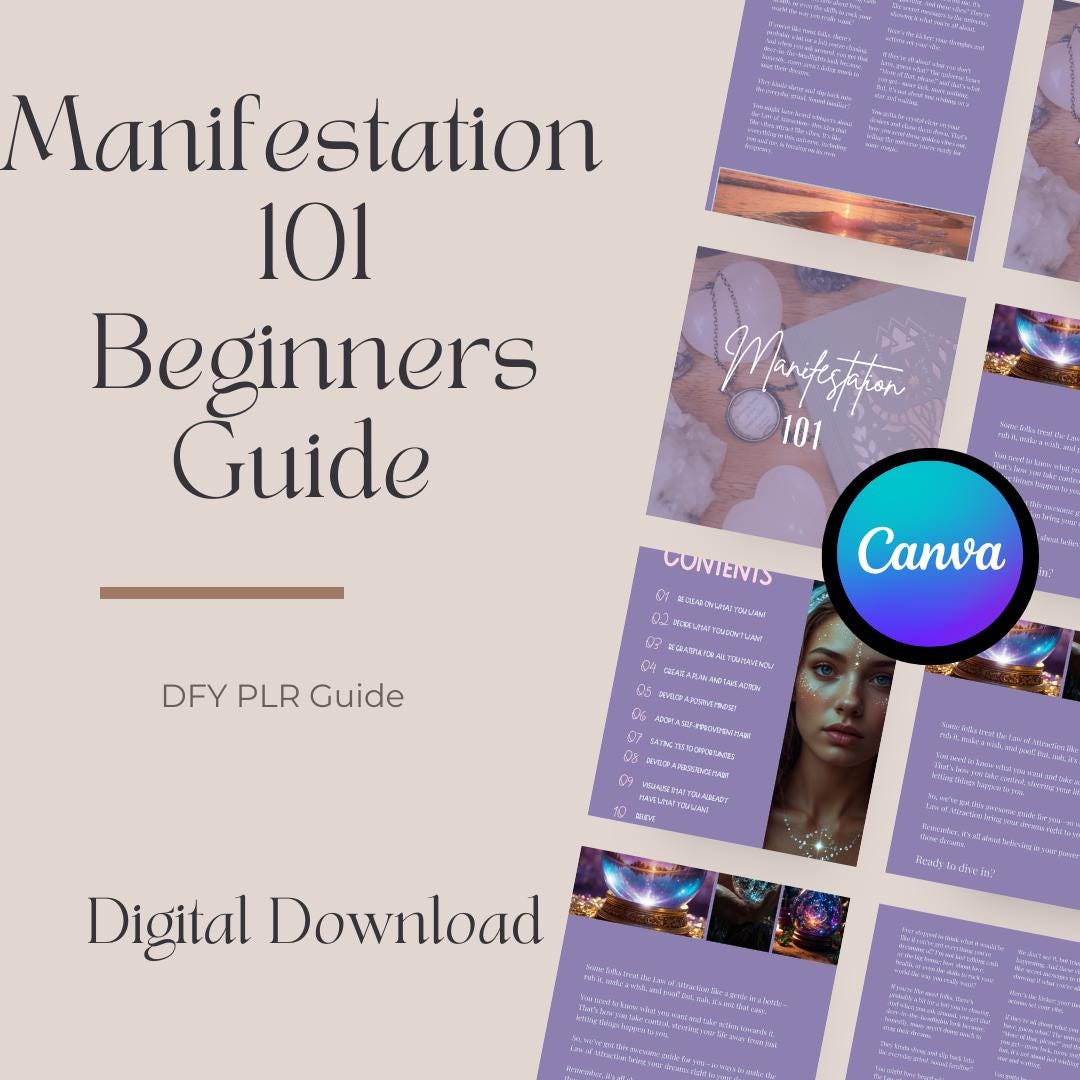 Manifesting 101 Beginners Guide- Manifestation- Energy Healing ...