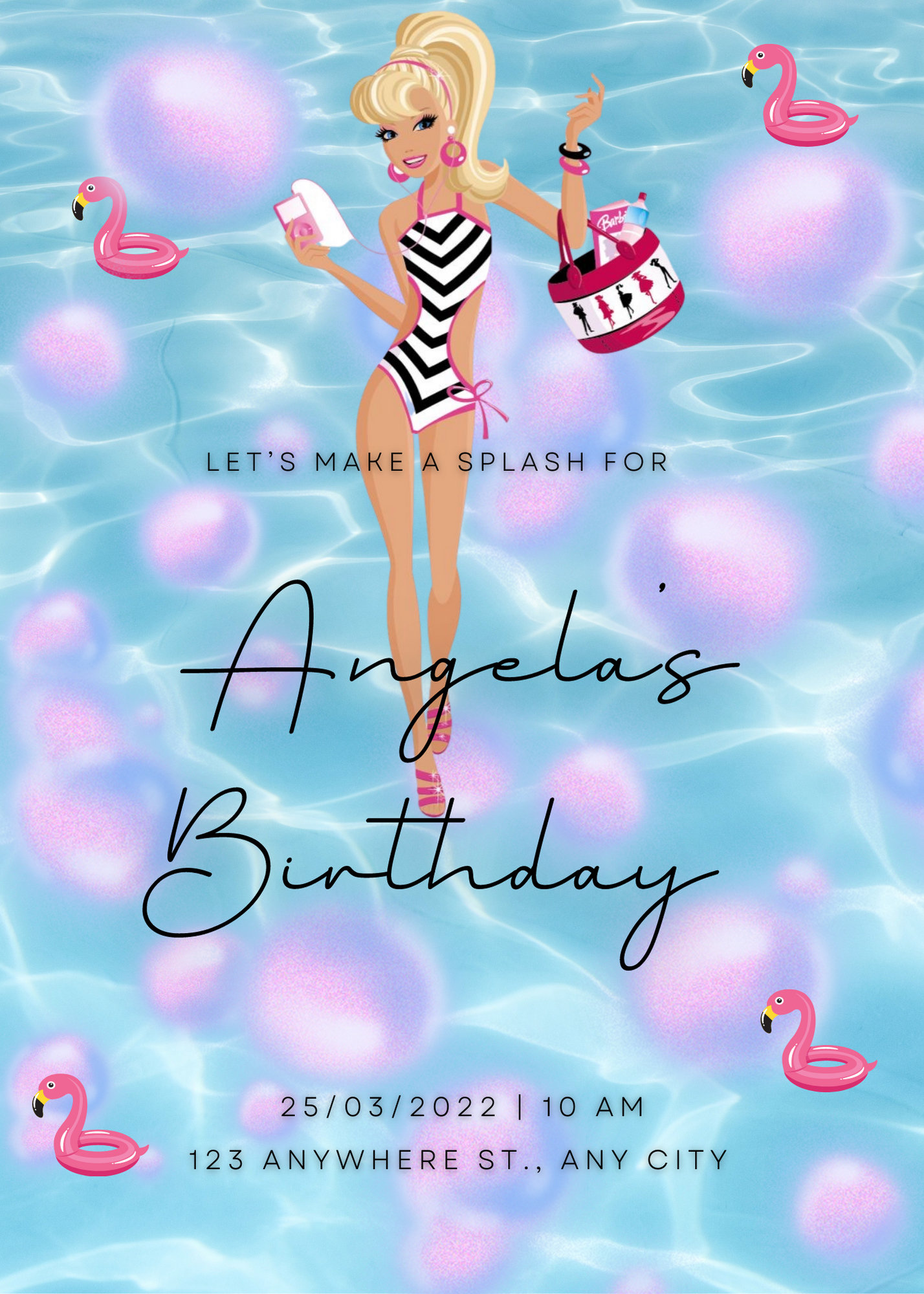 Piscina Barbie Pool Party Png Offer | www.pinnaxis.com