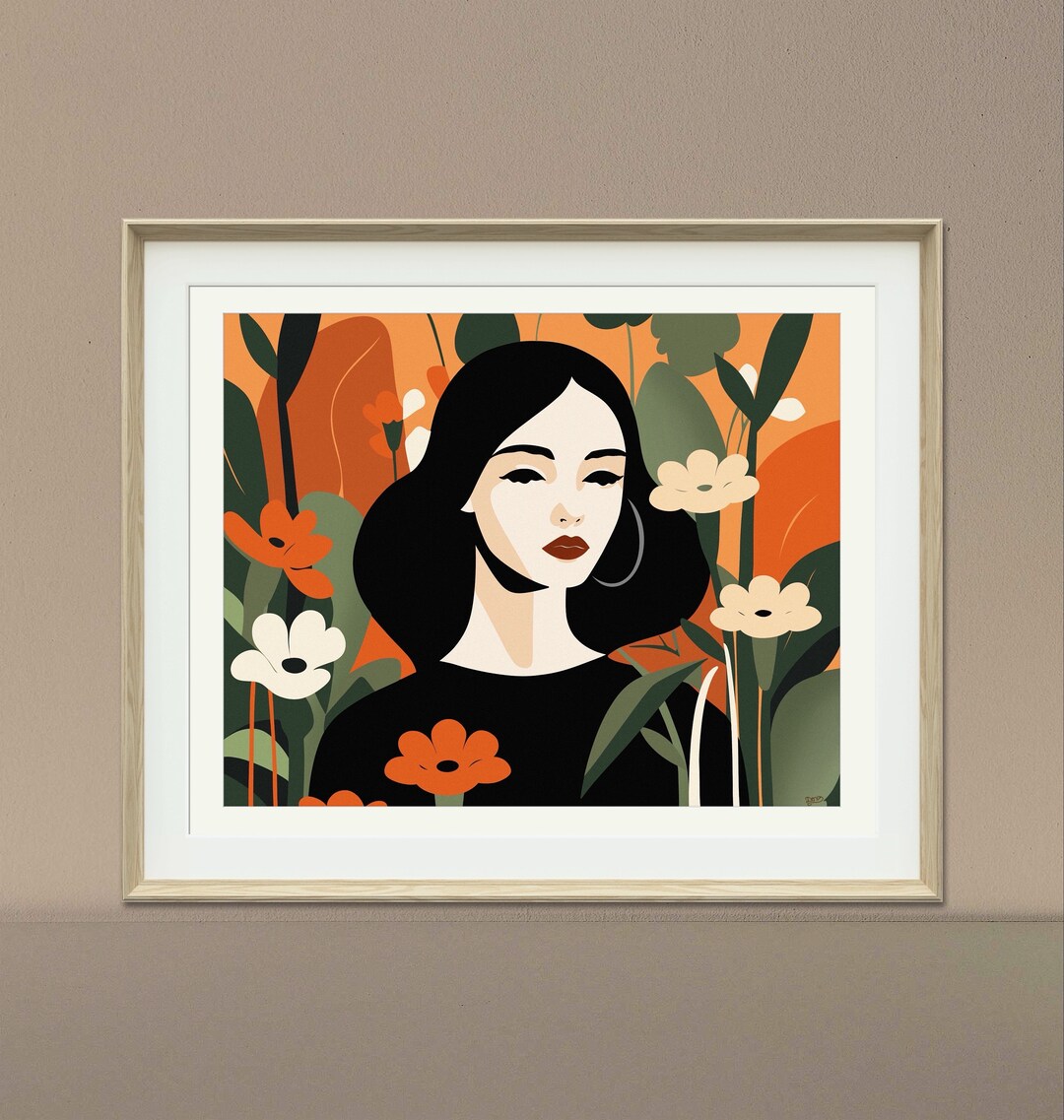 Original Limited Edition Art Print, Colorful Unique Wall Hanging, One ...