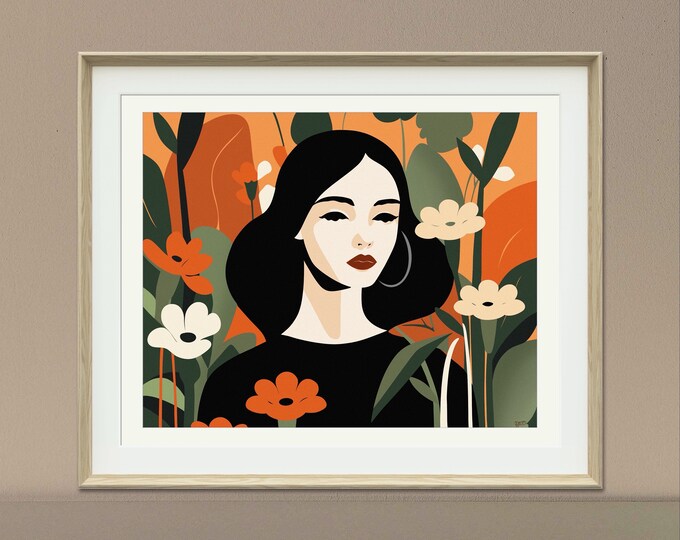 Original Limited Edition Art Print, Colorful Unique Wall Hanging, One ...