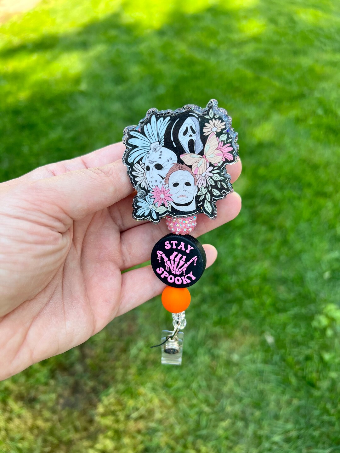 Horror Movie Themed Retractable Badge Holder, the Killers Badge Reel ...