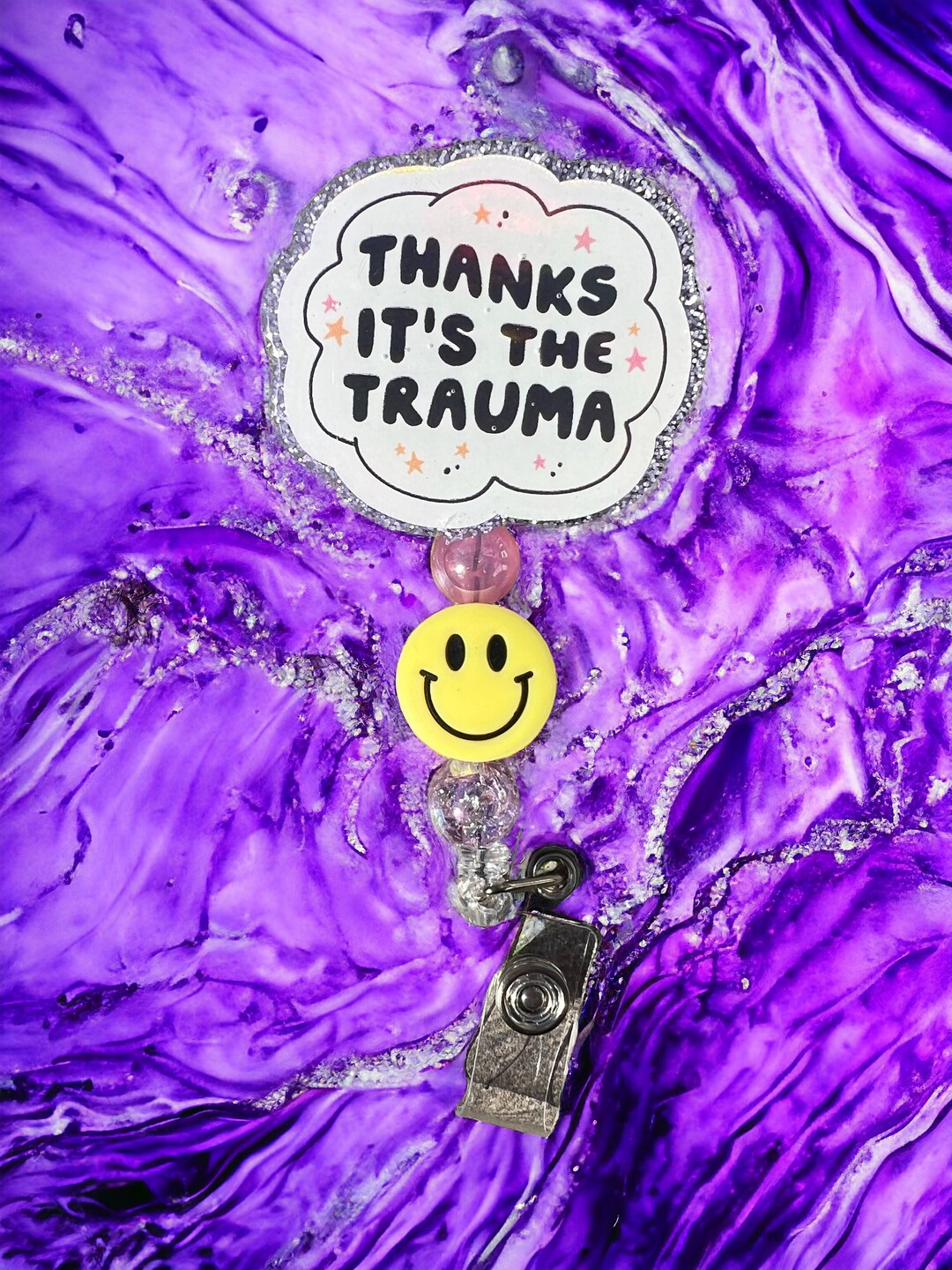 Thanks It’s the Trauma Nurse Badge Reel, Take Your Meds, Mental Health ...