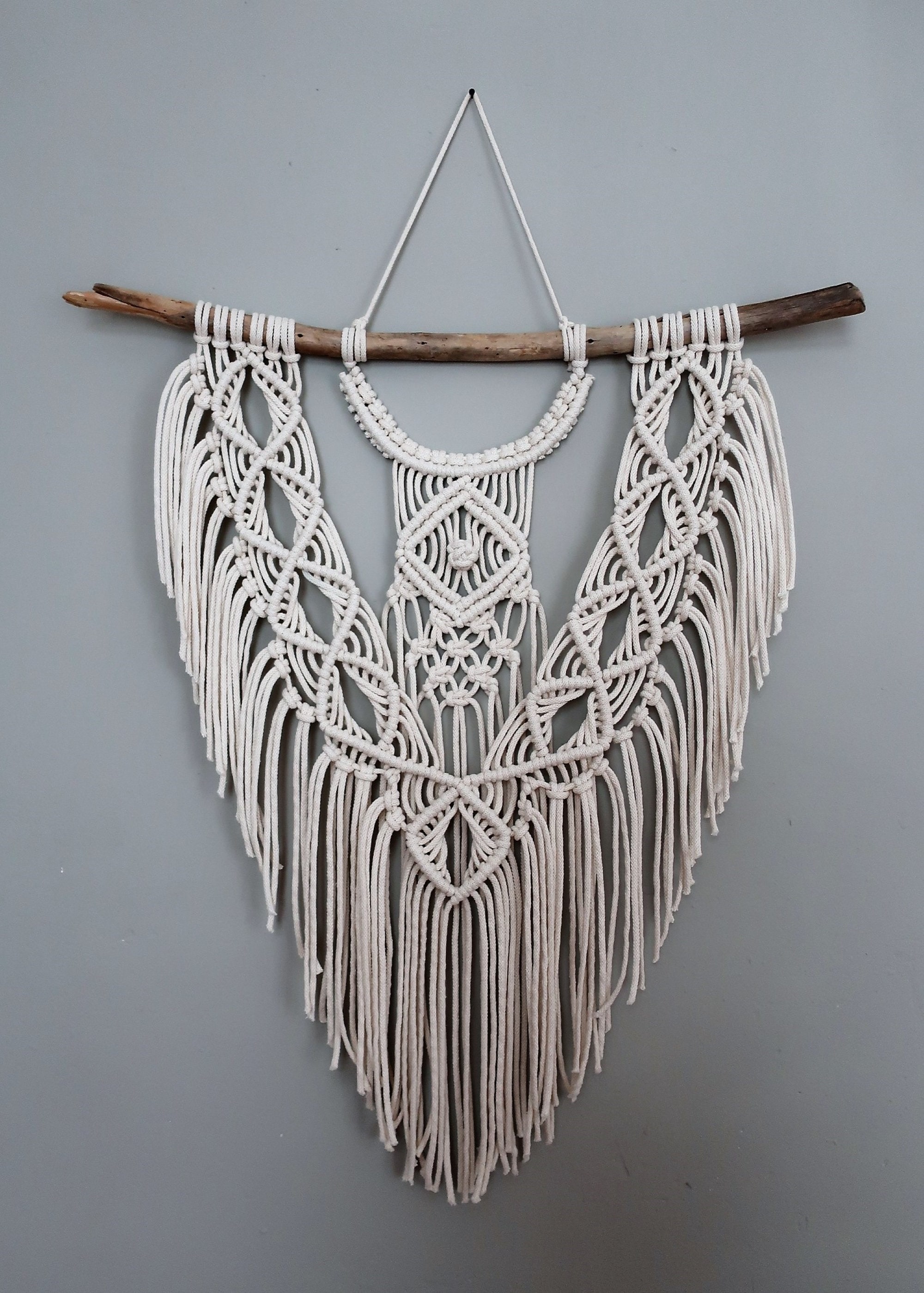 Makramee Wanddeko COC0, Makramee Wandbehang Boho, Modern Macrame ...