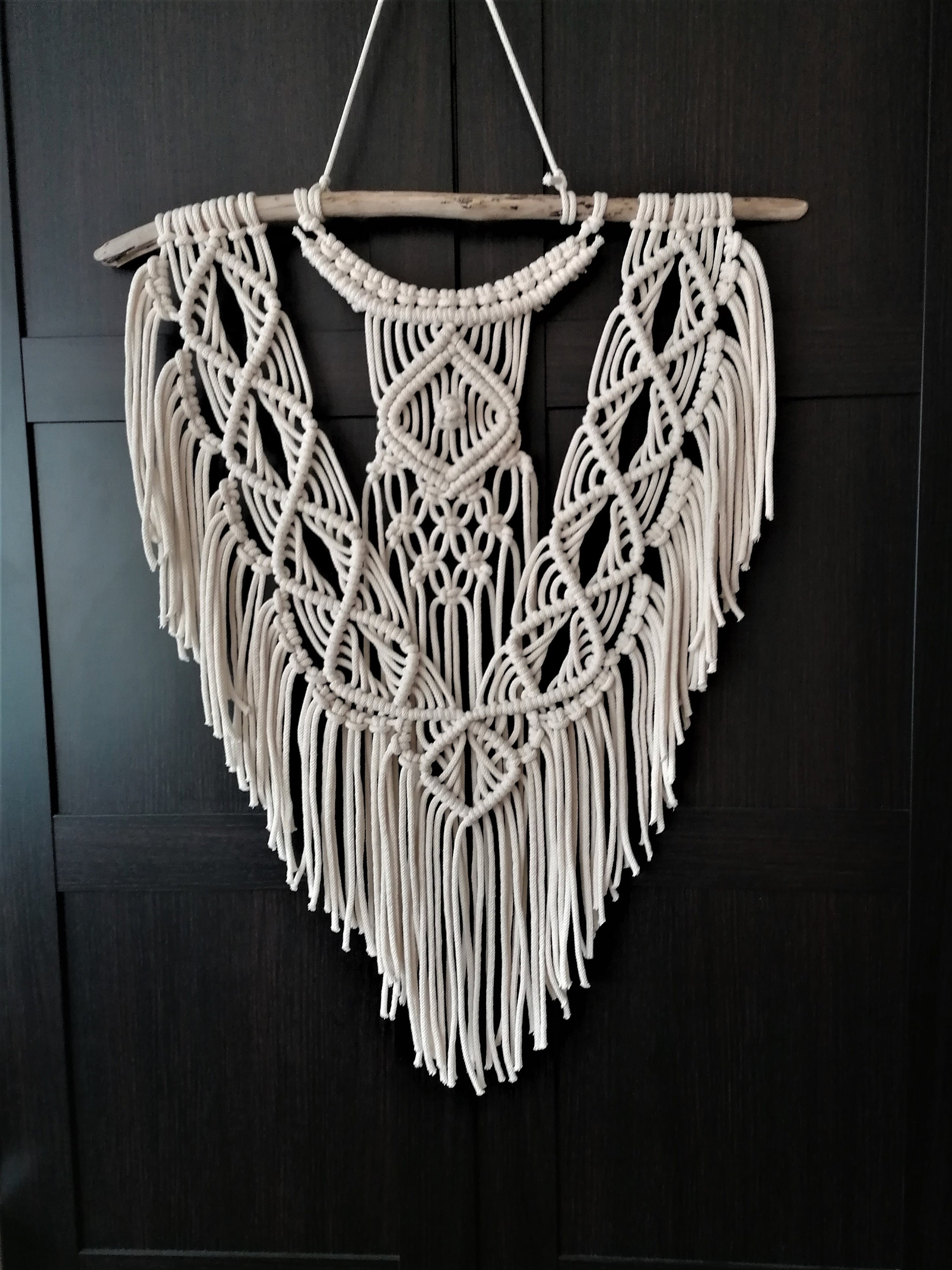 Makramee Wanddeko COC0, Makramee Wandbehang Boho, Modern Macrame ...