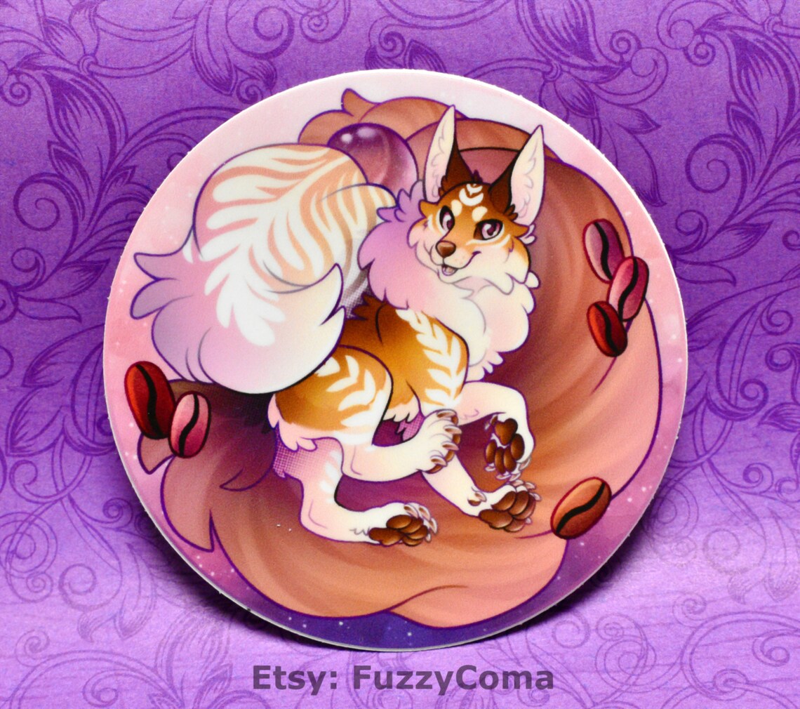 Kitsune Sticker Set - Etsy