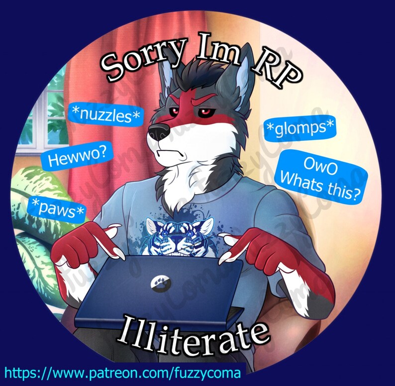 RP Illiterate Sticker - Etsy