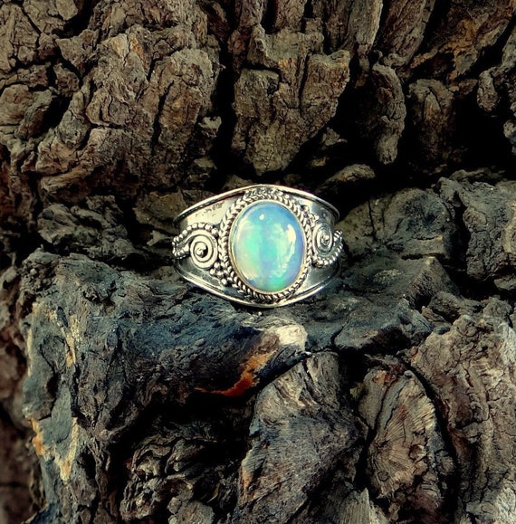 Sterling Silver Ring 925 Silver Ring-oval Shape - Etsy