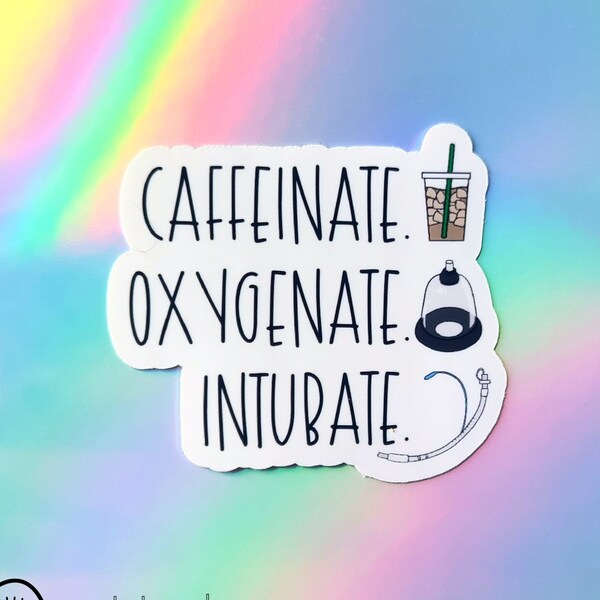 Nurse Anesthesia Stickers - Etsy