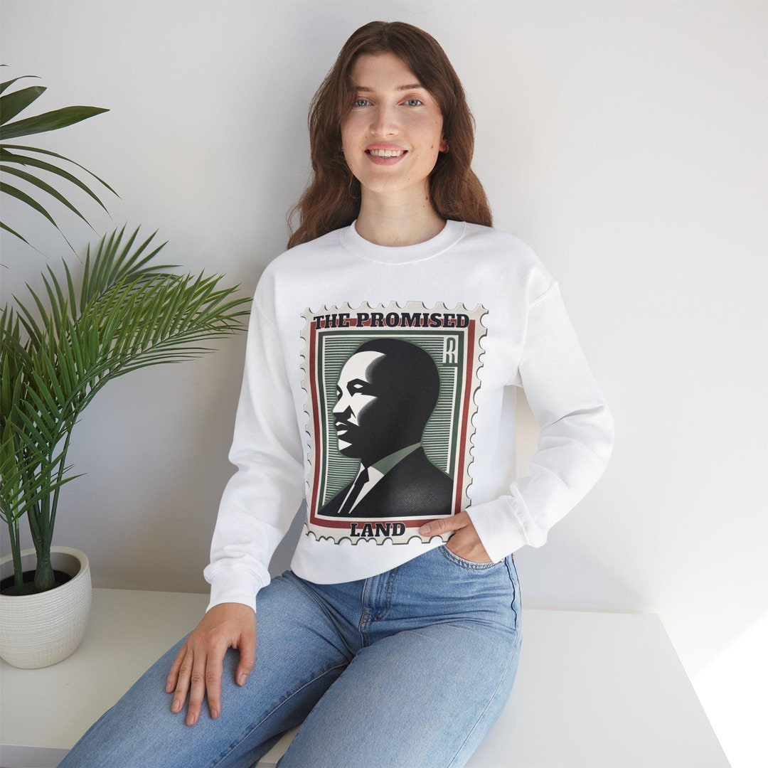Martin Luther King Jr the Promised Land Sweater, MLK Sweatshirt, Civil ...