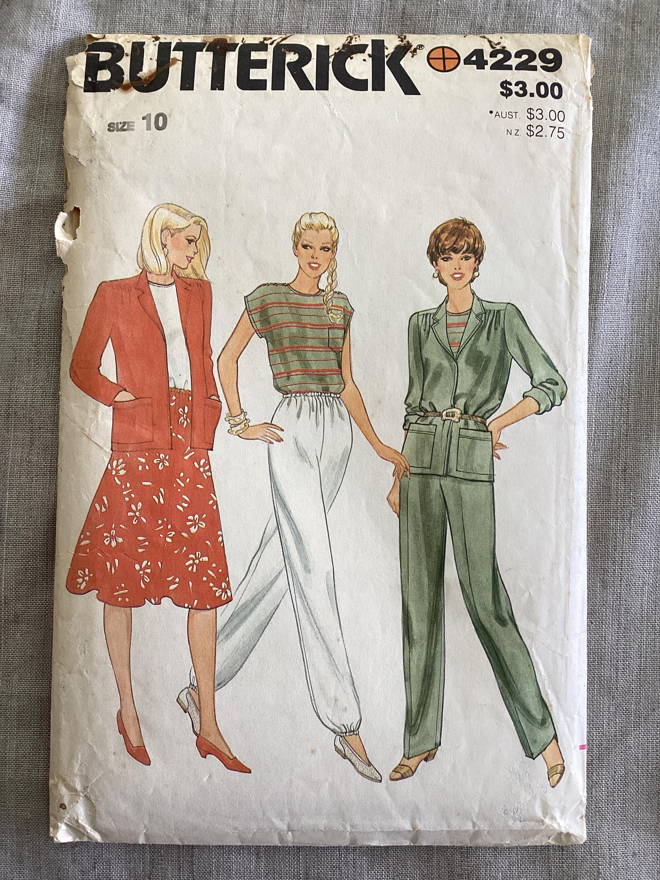 Butterick 1980s Bargain Bin - Complete Vintage Sewing Patterns - Etsy