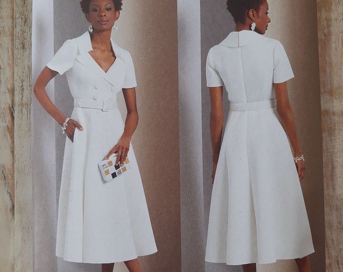 Vogue Pattern 8997 Custom Fit Cup Sizes Fit and Flare Dresses With 6 ...