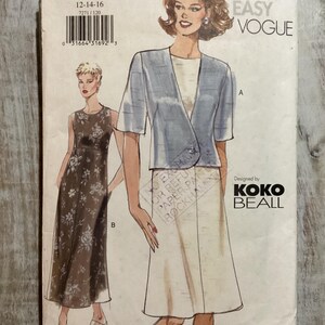 Koko Beall - Very Easy Vogue Pattern Y2K - 7053 and 7271 Factory Folded ...
