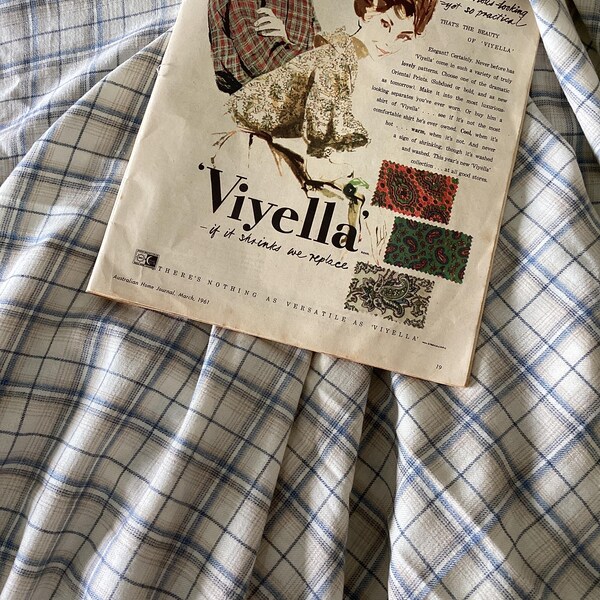 Viyella Fabric - Etsy New Zealand