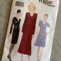 Vogue 1930s Style Dress Pattern #V2027/ Vogue 2027/vogue Formal Dress ...