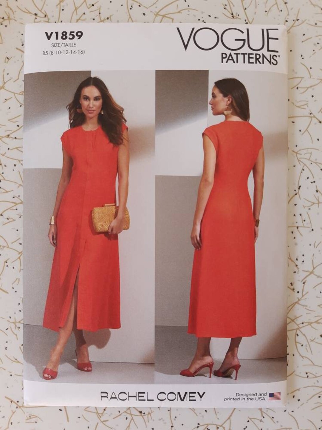 Rachel Comey Vogue Chrysantha Dress Pattern 1859 - Custom Cup Sizes - Etsy