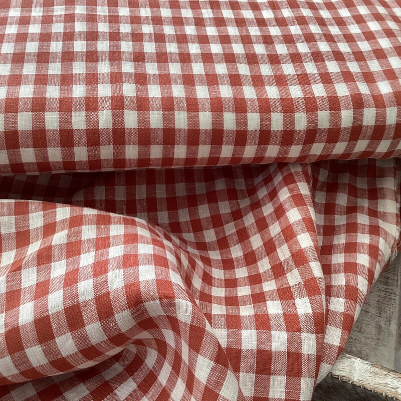 Gingham Fabric - Etsy