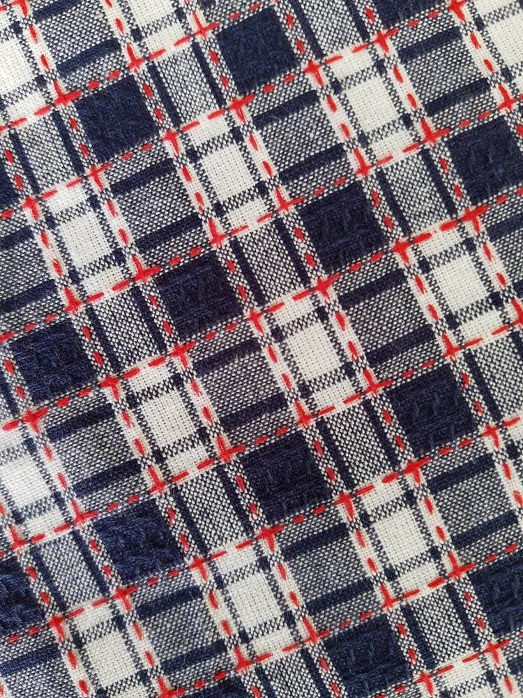 Madras Check Fabric - Etsy Australia