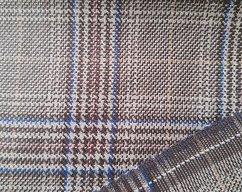 Poly Viscose Tartan Fabric | Etsy