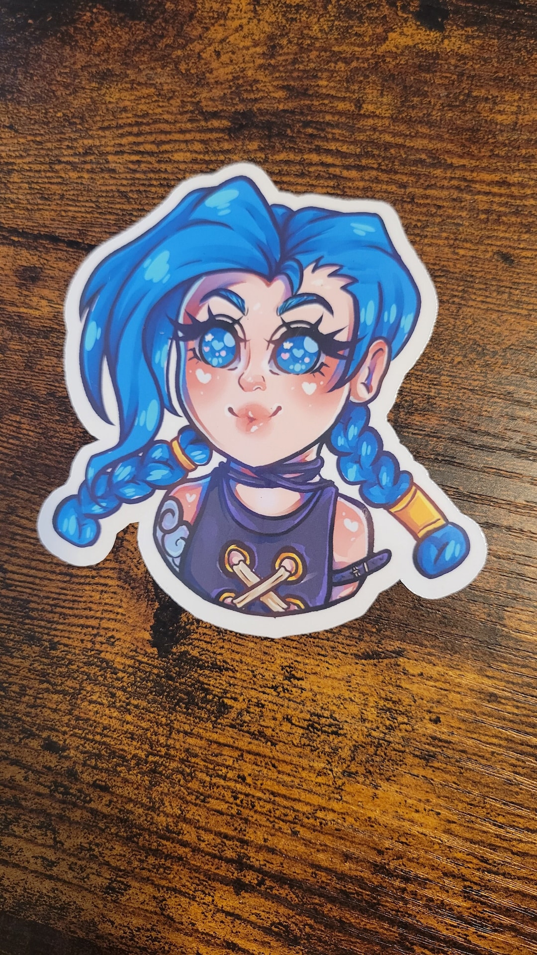Arcane Stickers | Jinx | Vi | Catilyn - Etsy