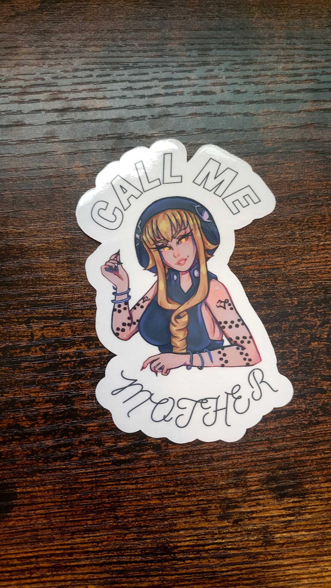 Call Me Mother | Medusa | Soul Eater | Sticker - Etsy
