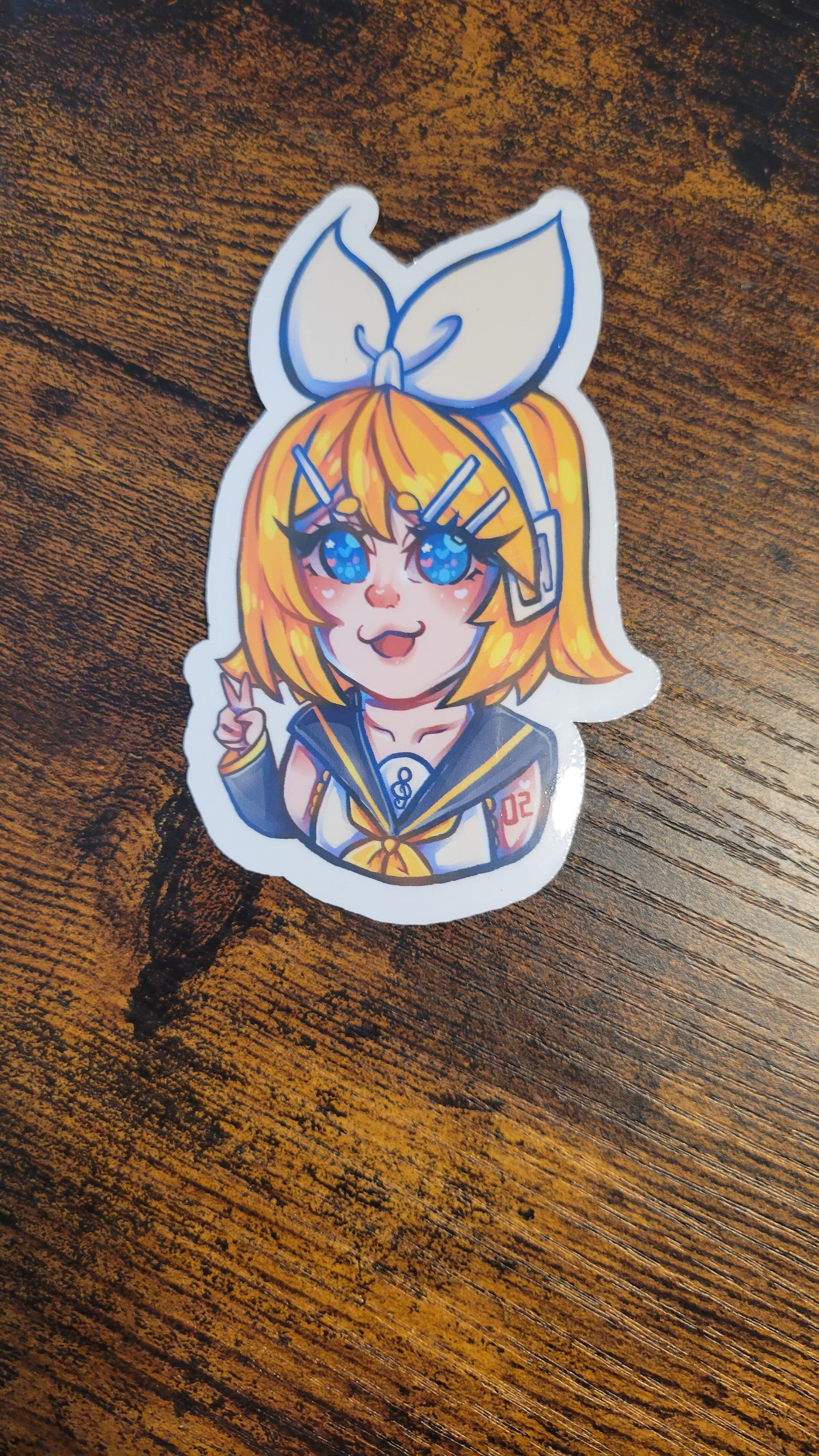 Vocaloid Stickers Hatsune Miku Rin and Len Kagamine Luka Megurine - Etsy
