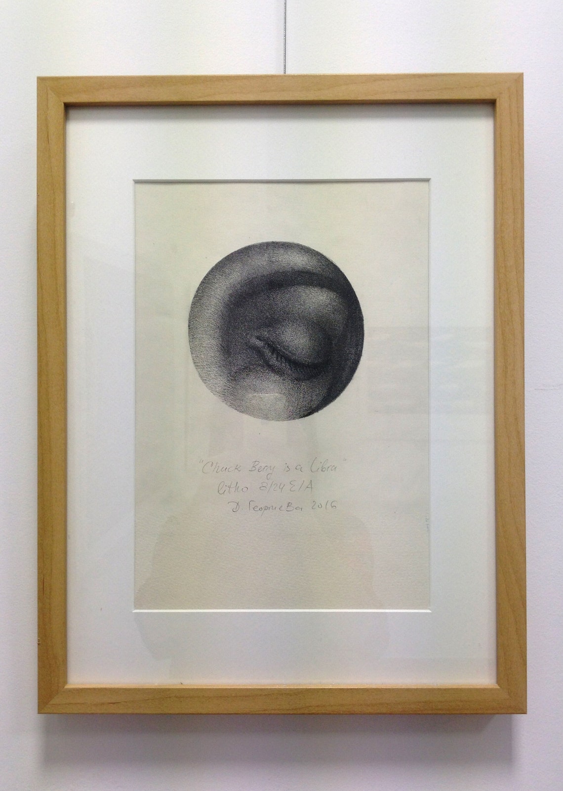 Stone Lithography Limited Edition, Titled Directly From My Hearth to ...