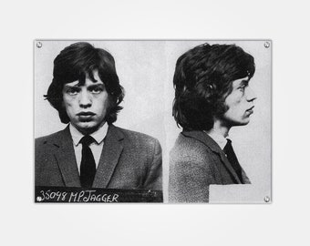 Mick Jagger Mugshot - Etsy