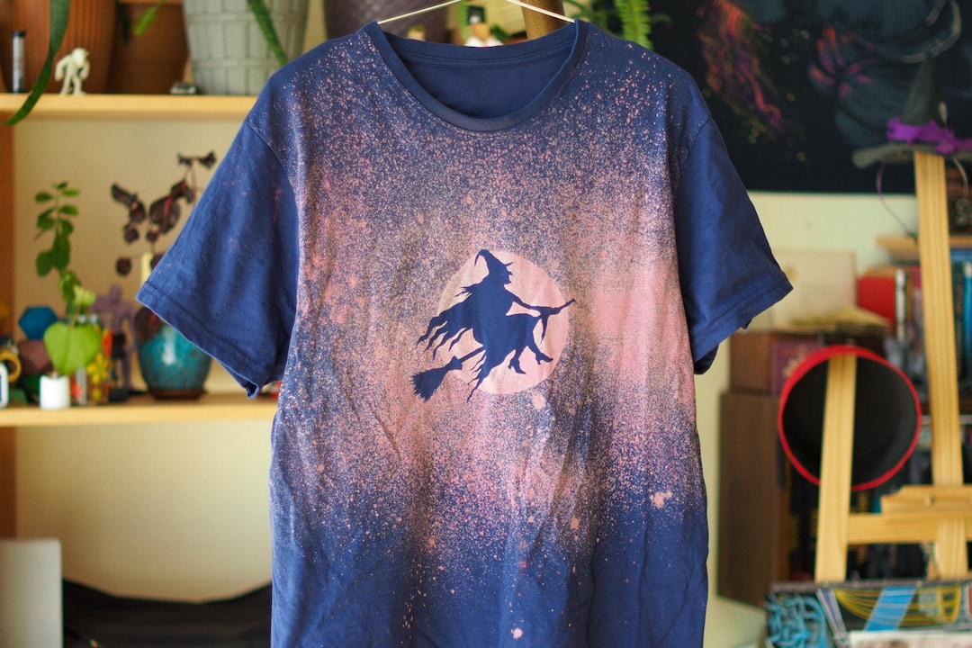 Elphaba Wicked Moonlight Broom Flight Handmade T-shirt - Etsy