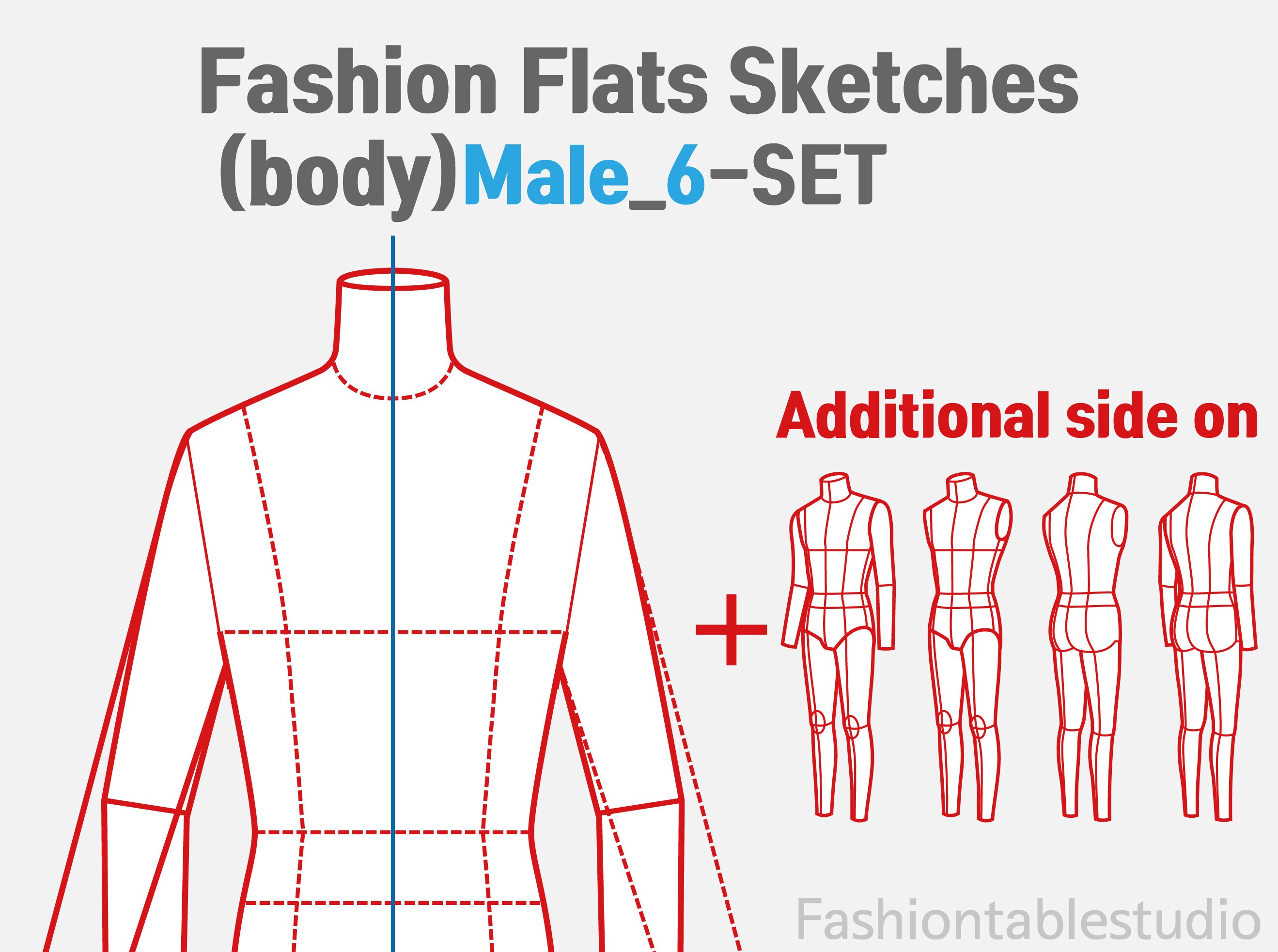 Male Fashion Flat Template Ubicaciondepersonas cdmx gob mx